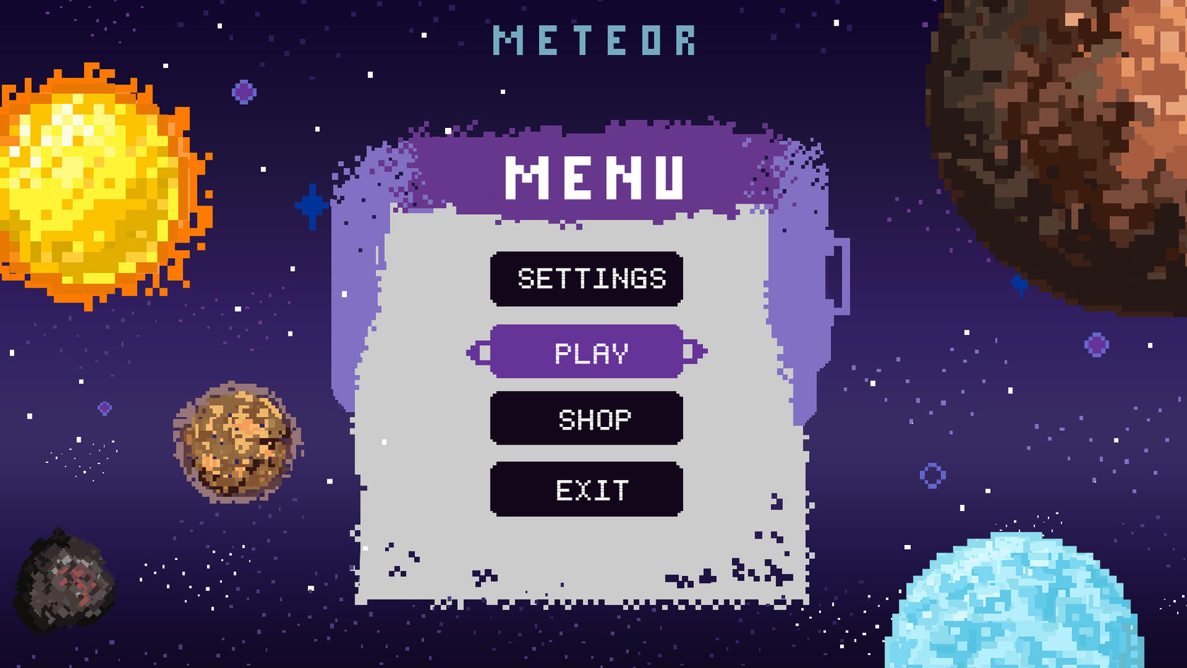 Meet the Meteor - the Planet Destroyer game on stores, its available now!