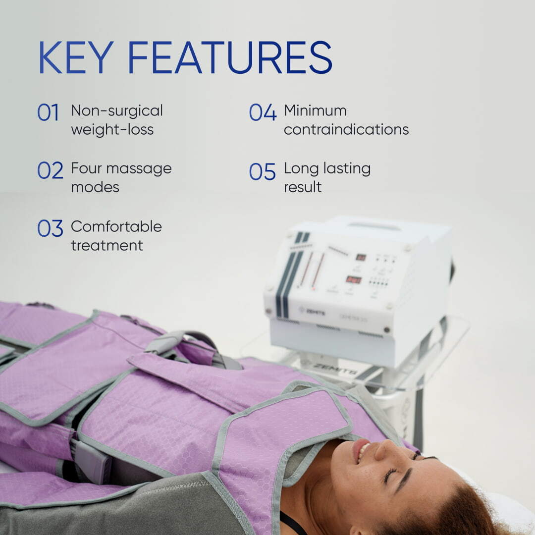 Zemits Demeter 2.0 Lymphatic Drainage Machine with 44 chambers