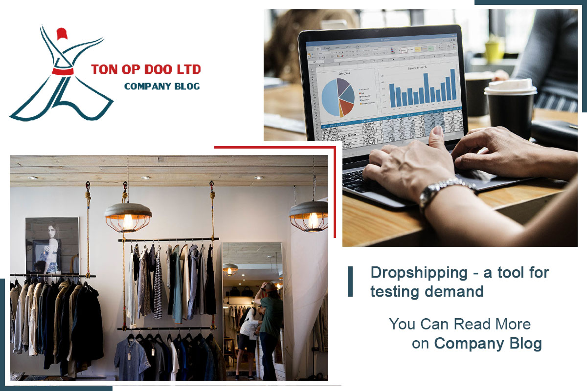 Blog. Dropshipping - a tool for testing demand