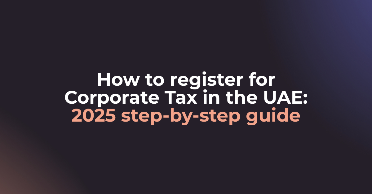 How to Register Corporate Tax in UAE? Corporate Tax Filing in Emaratax (2026)