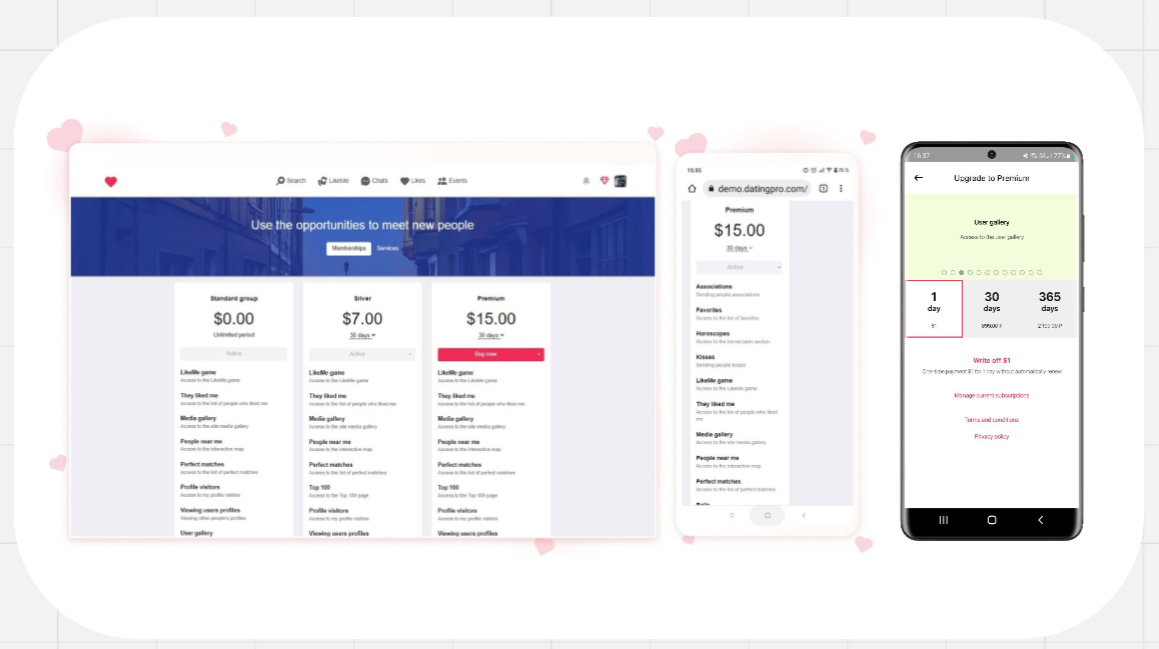 Buy Dating Pro: dating software, site software and dating apps