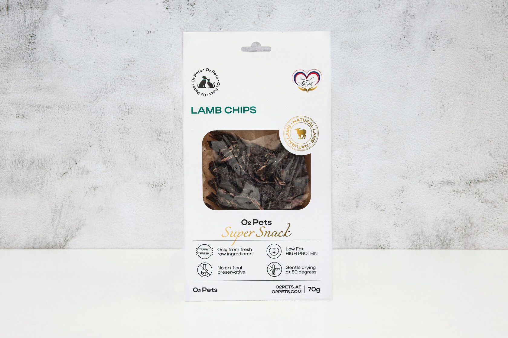 O2Pets Snack Lamb Chips