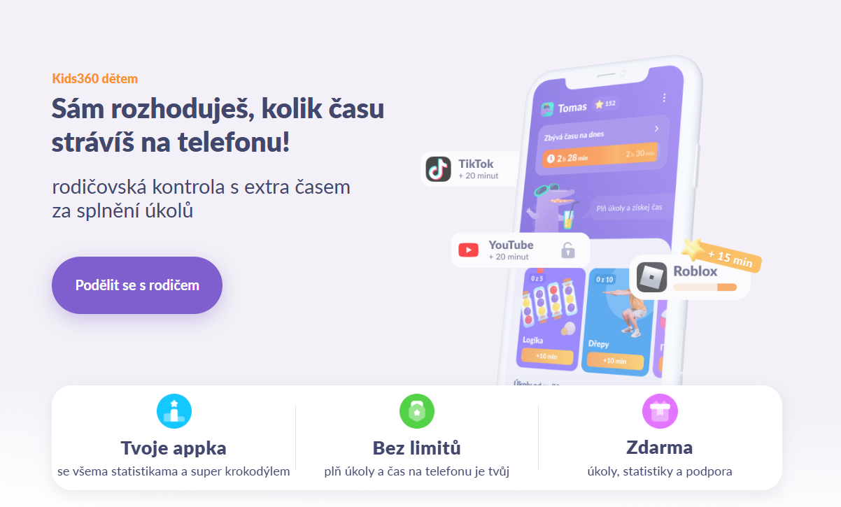 Kids360 app | Pro děti