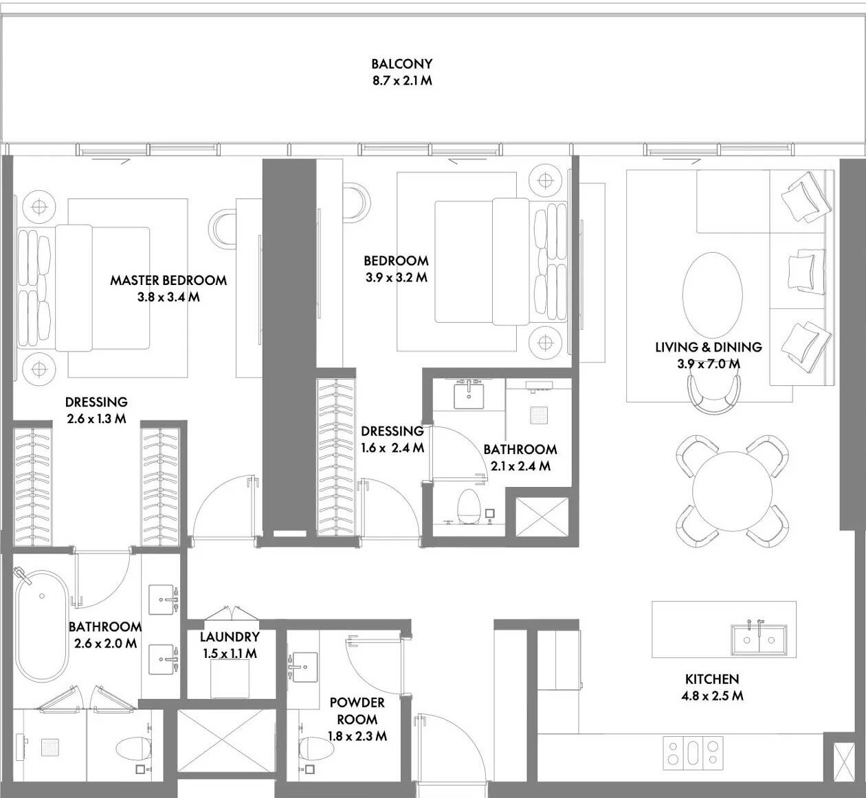 W Residences Dubai Harbour by Arada