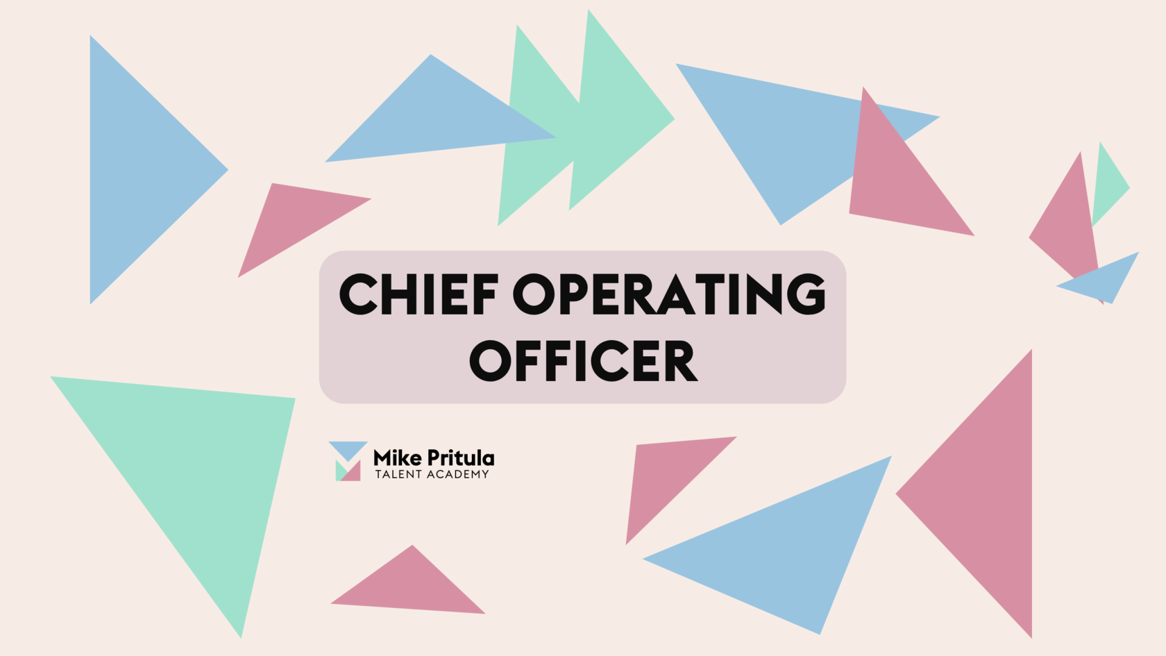 COO Course | Chief Operating Officer | Online Program | Mike Pritula
