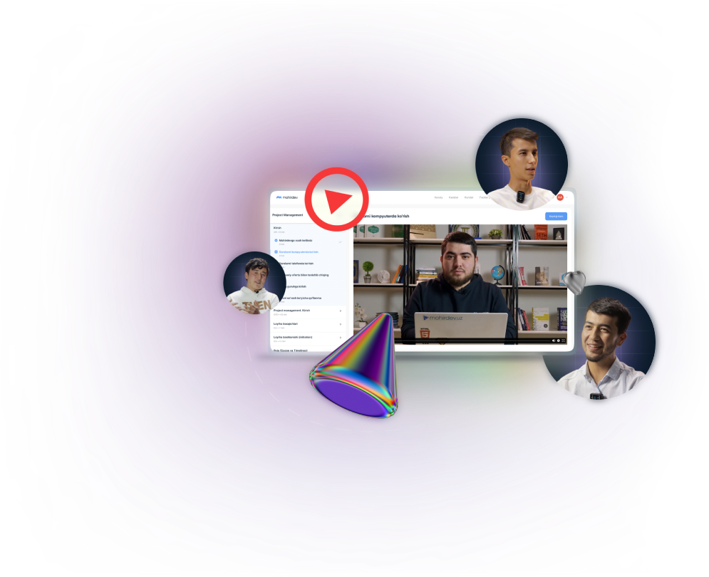 Python Full Stack | Mohirdev AyTi Kurslari | O'zbek Tilida Kurslar | Ta ...