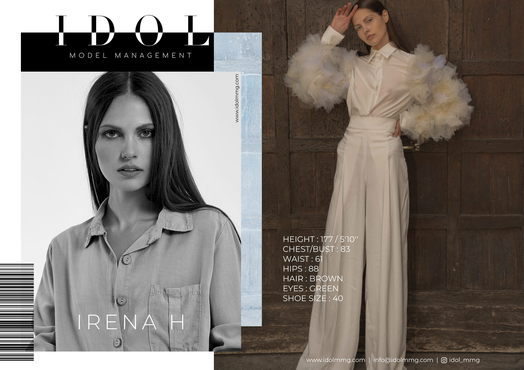 Irena H :: IDOL Model Management