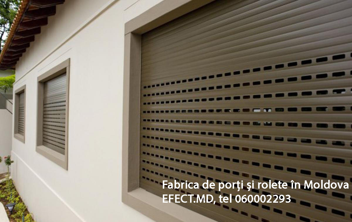 Rolete de protecție pentru ferestre de tip grilaj, poze lucrărilor ...