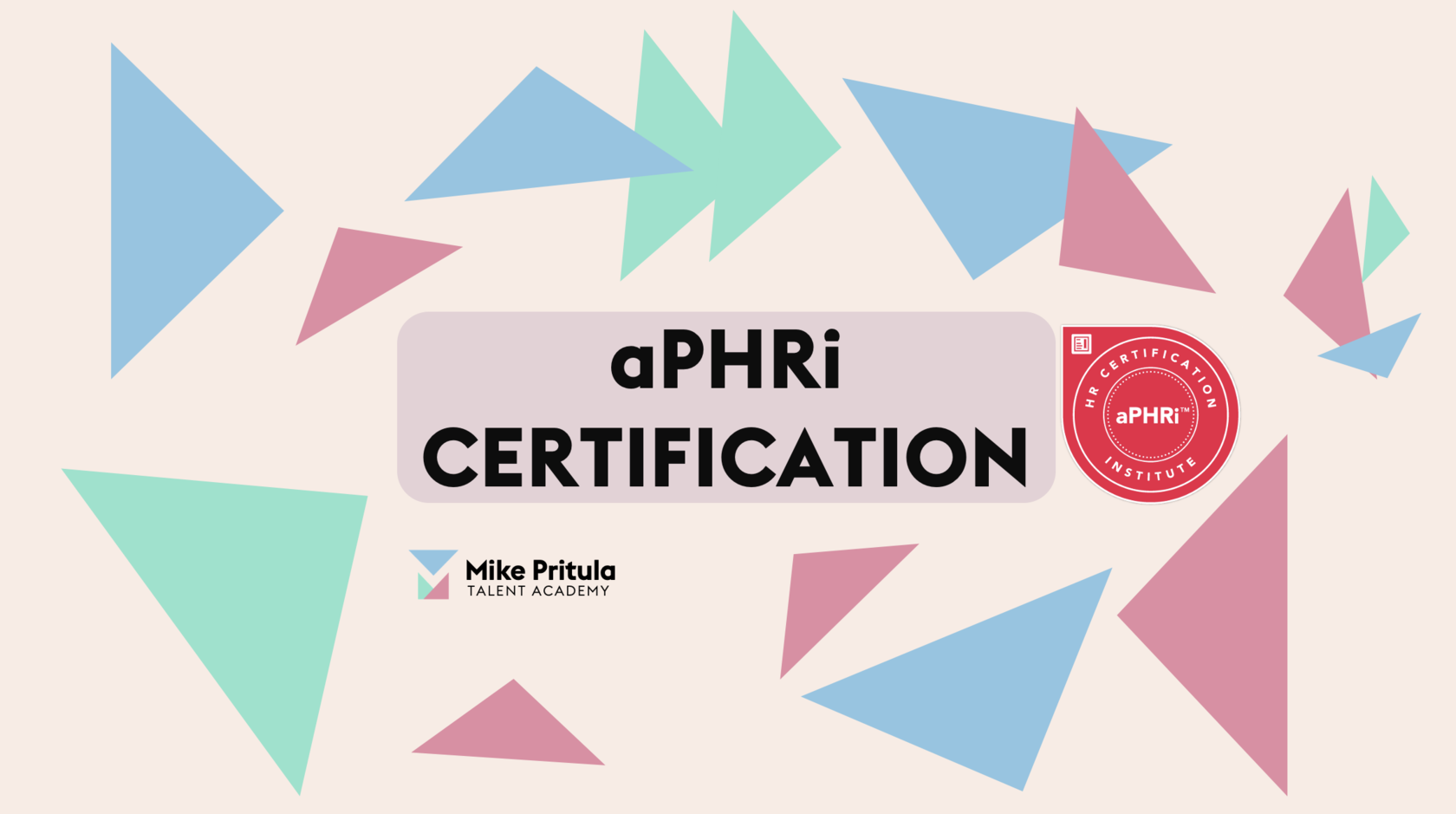 Подготовка HR к сертификации aPHRi HRCI | Курс | Майк Притула