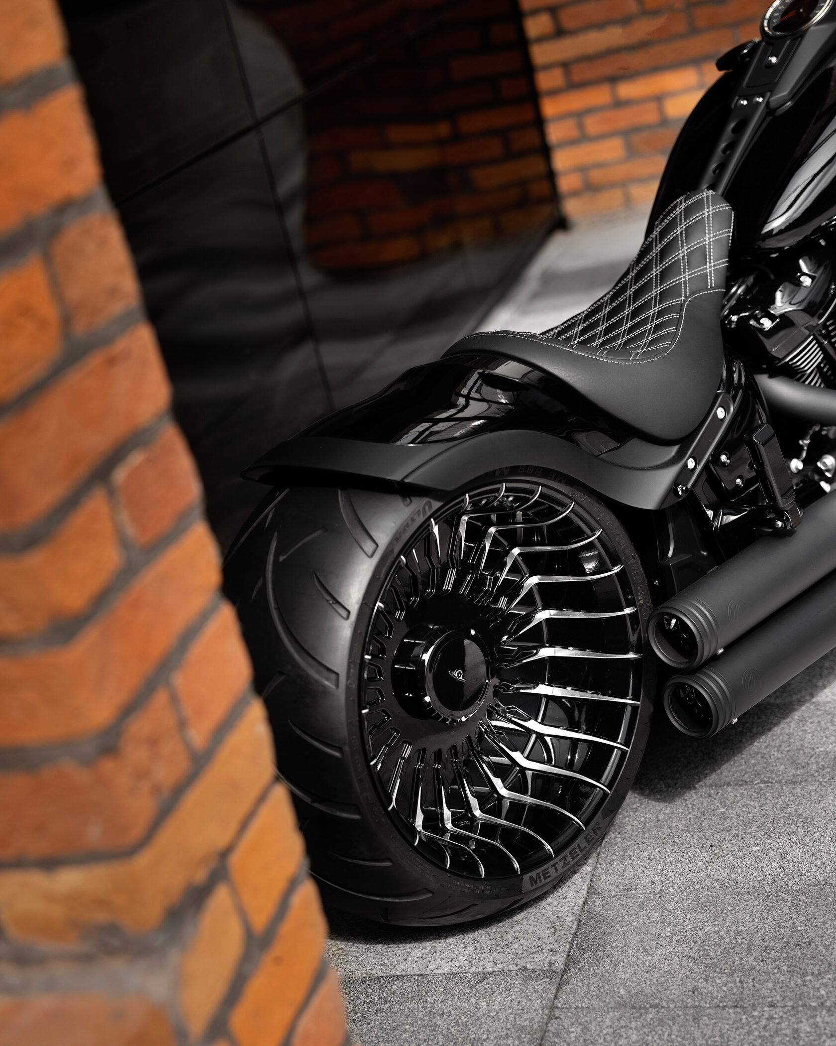 FATBOX by BOX39 — Custom Wide-Tire Motorcycle from Dubai