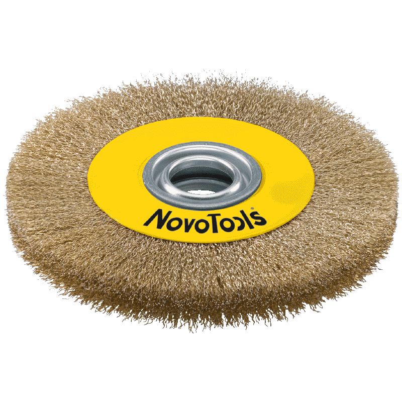 Wire brushes for metal - hand, drill, angle grinder NovoTools
