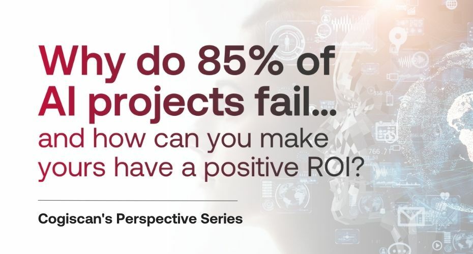 Why do 85% of AI projects fail… and how can you make yours have a positive ROI?