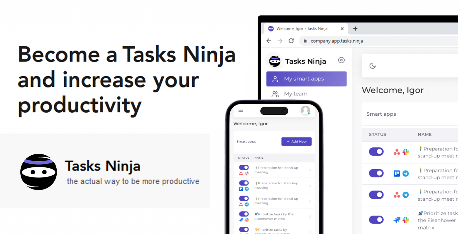 Tasks Ninja
