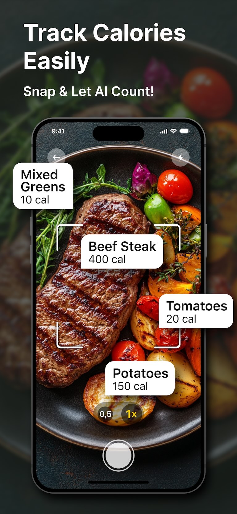 CalZen - AI Calorie & Macro Tracker | Snap, Track, Reach Goals