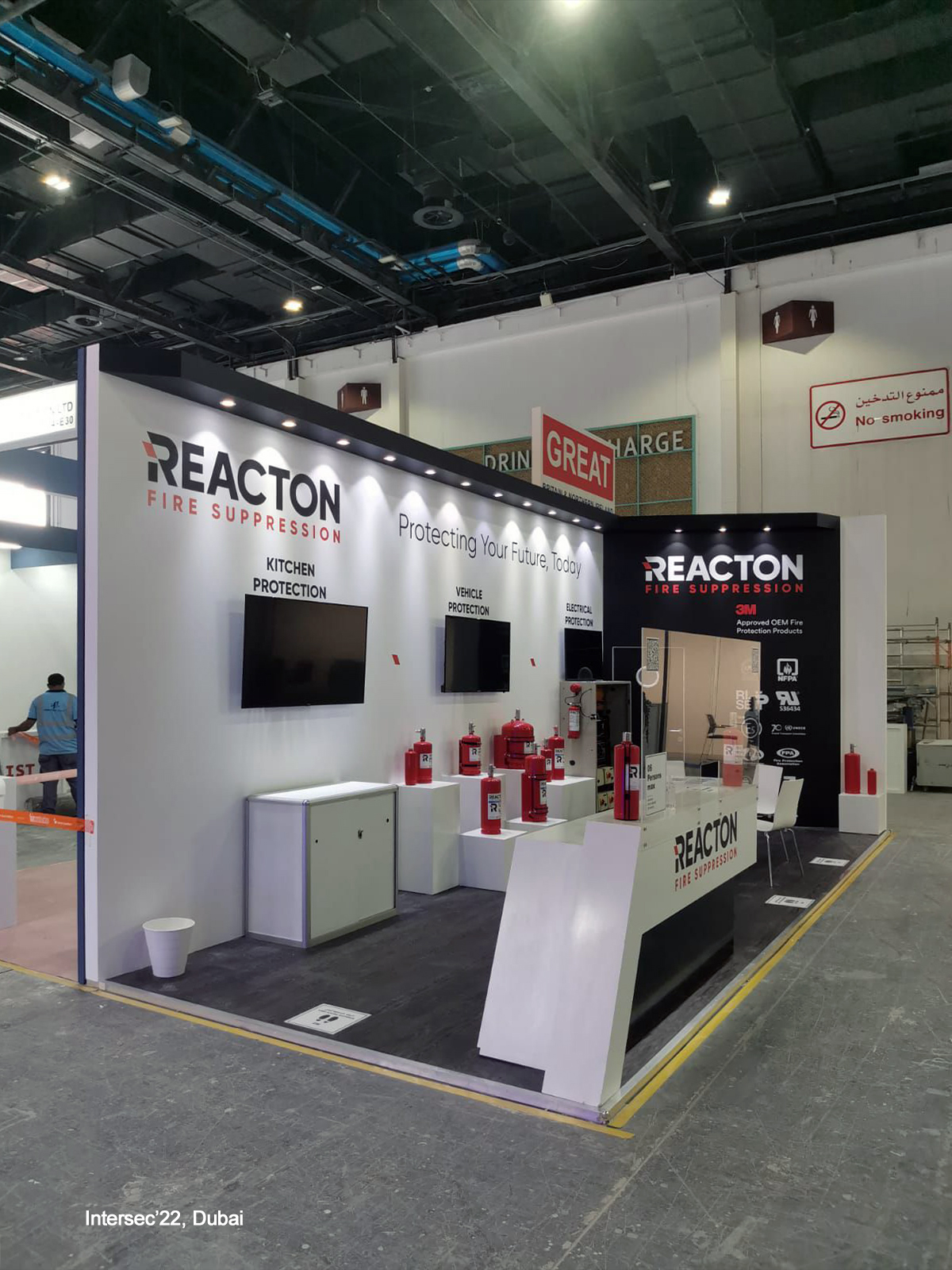 Reaction - Fire Suppression stand from Remarkable FZE