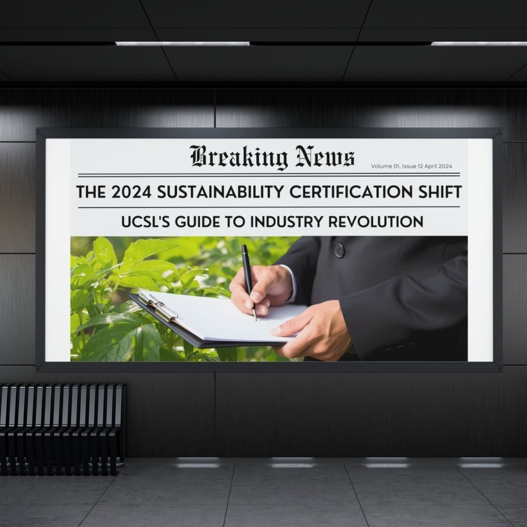 The 2024 Sustainability Certification Shift: UCSL's Guide to Industry ...