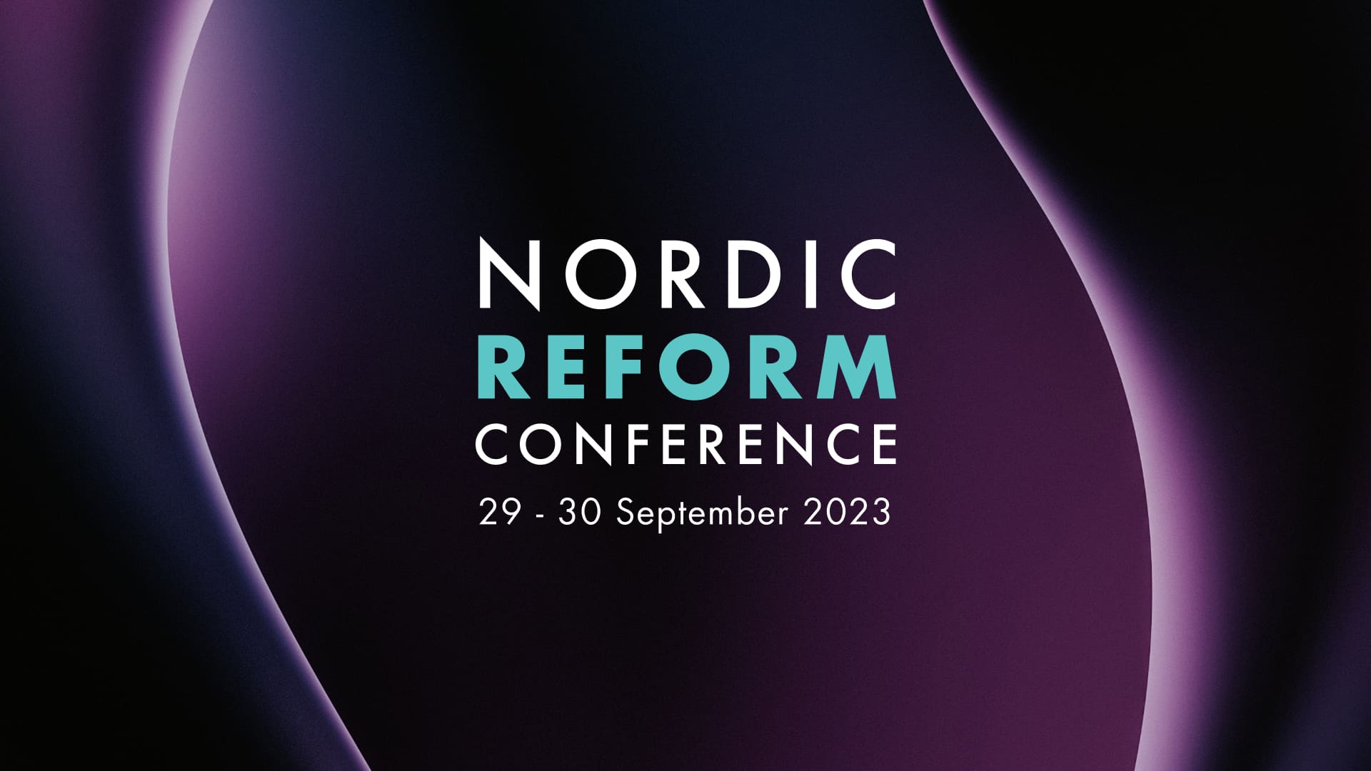 Speakers｜ Nordic Reform Conference 2025