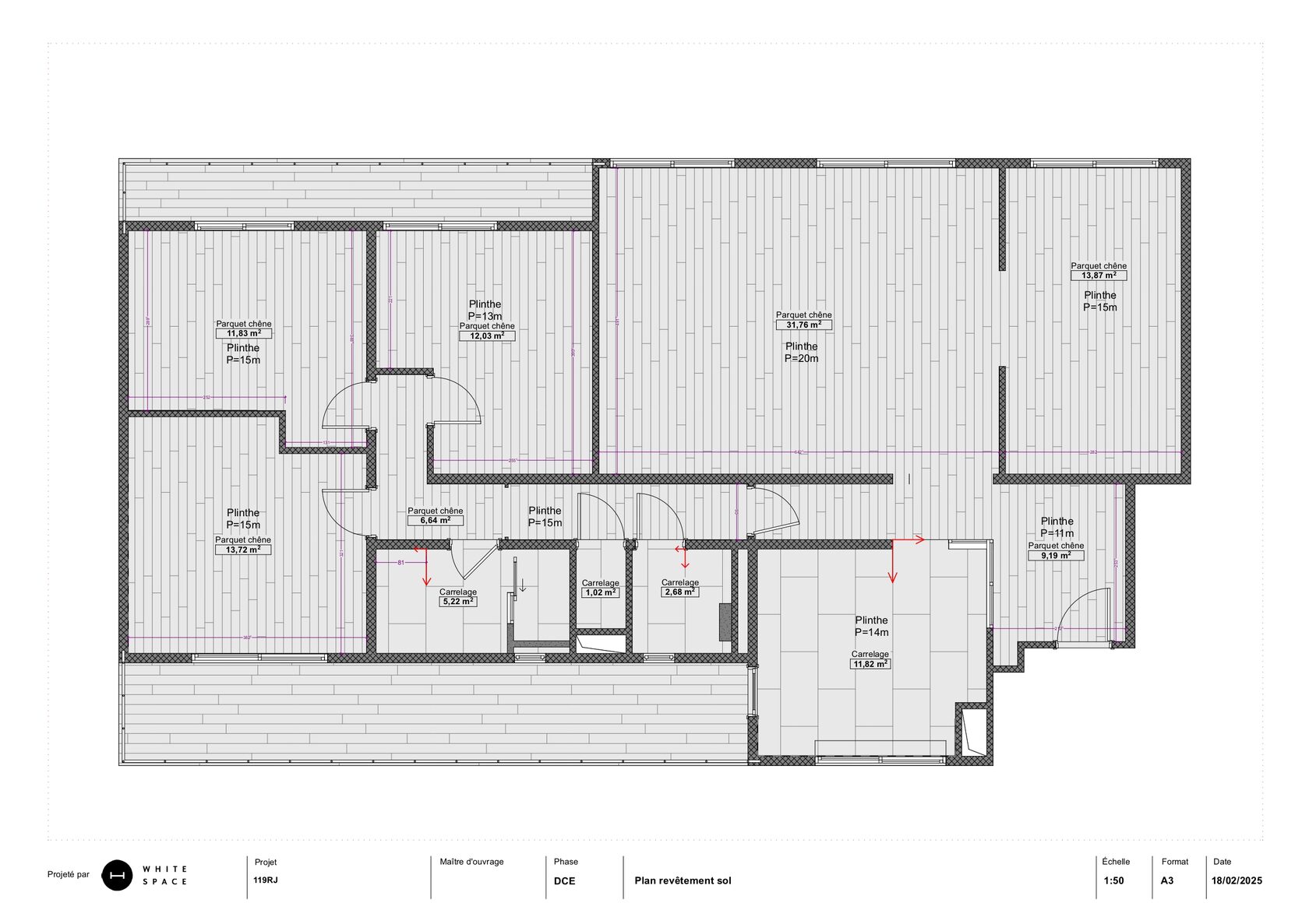Exemple de DCE architecture intérieure | White Space