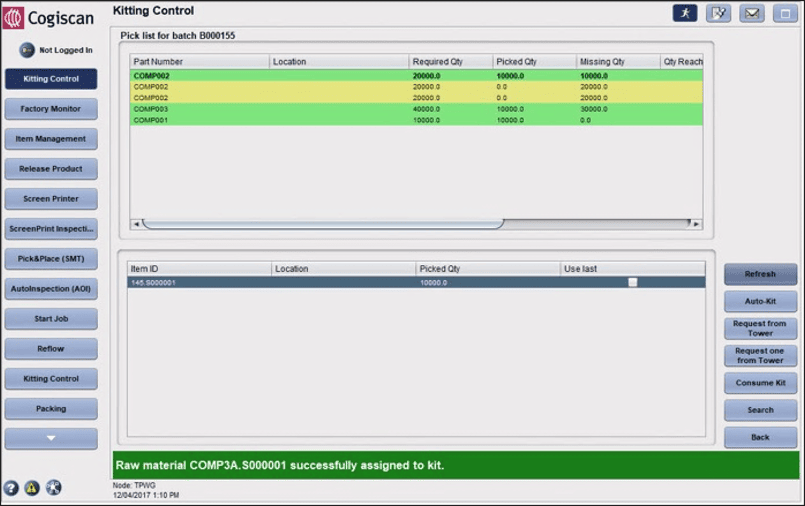 An In-depth Look at Cogiscan's Kitting Control Module