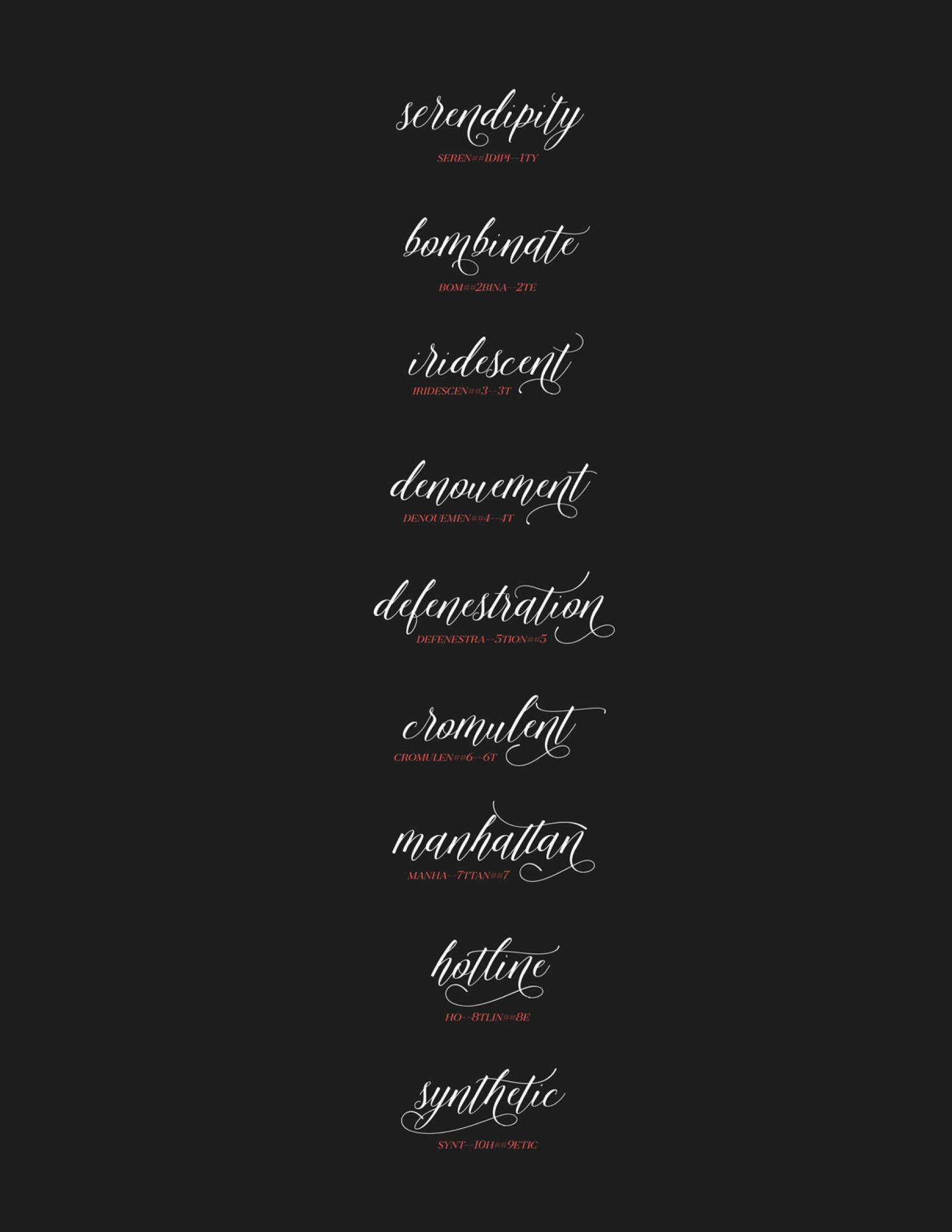 Amelia Font | Script Fonts - Blessed Print