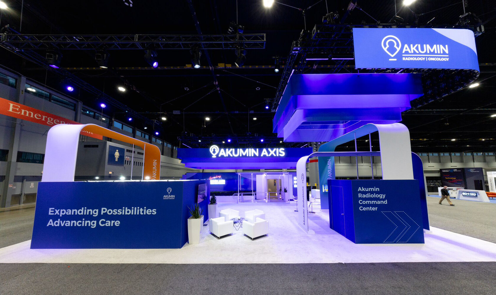 AKUMIN RSNA 2024 BOOTH DESIGN