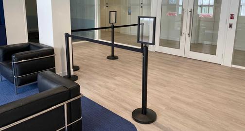 Stanchion Toppers & Signs | LineWay