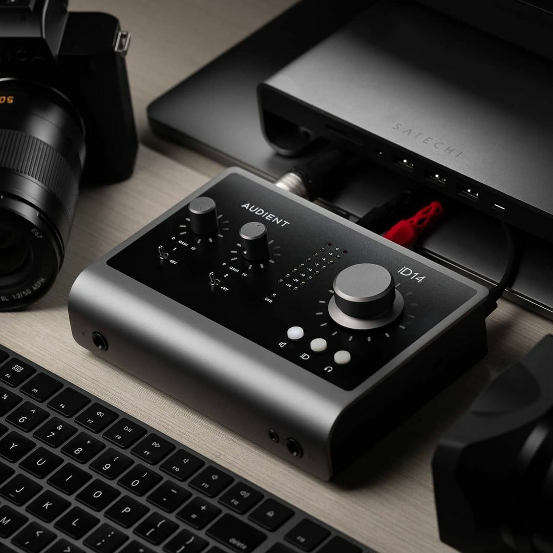 Обзор звуковых карт Audient iD4 & iD14 MKII | Play Vinyl DJ