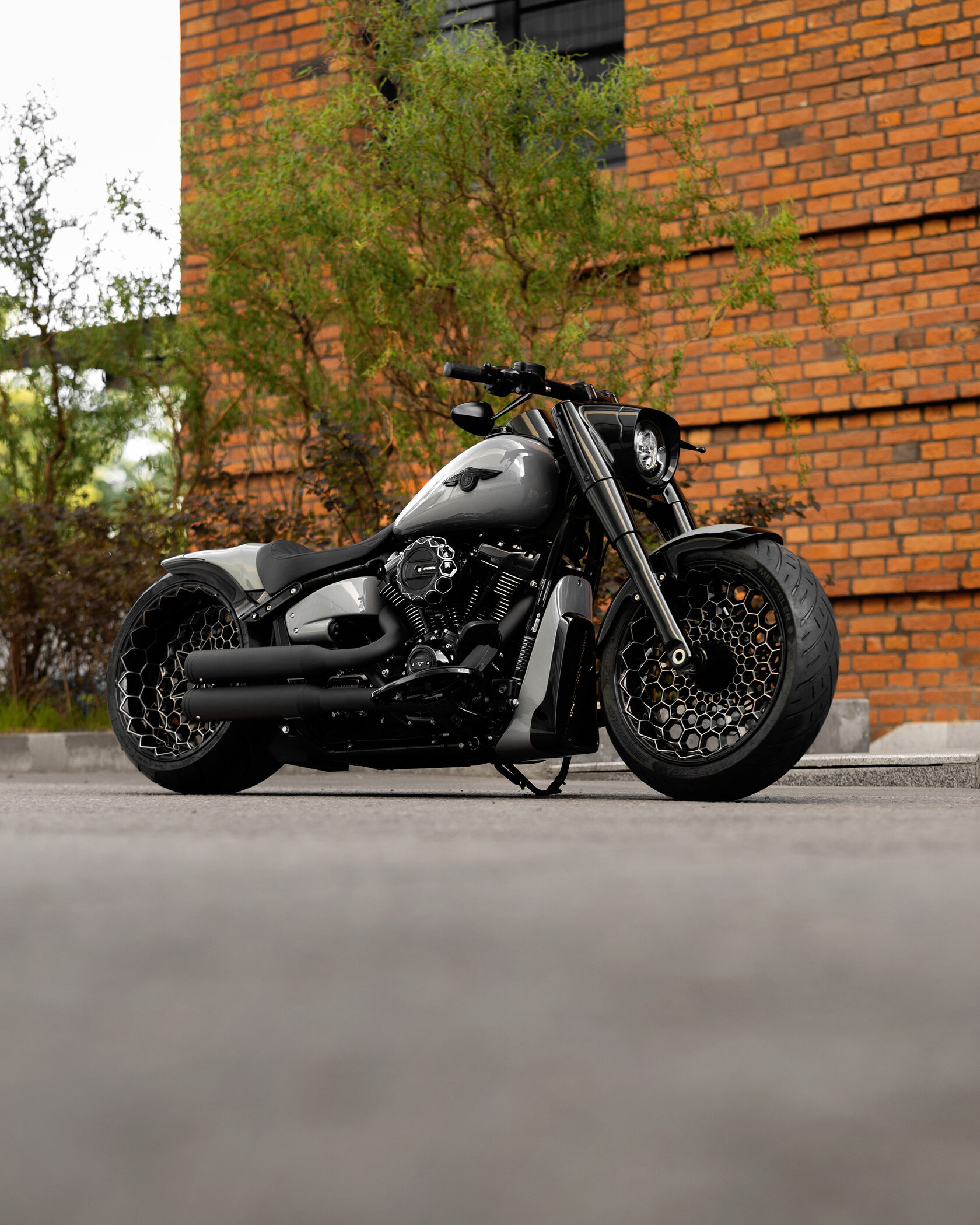 FATBOX by BOX39 — Custom Wide-Tire Motorcycle from Dubai