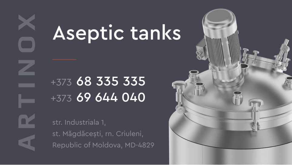Aseptic tanks | ARTINOX™