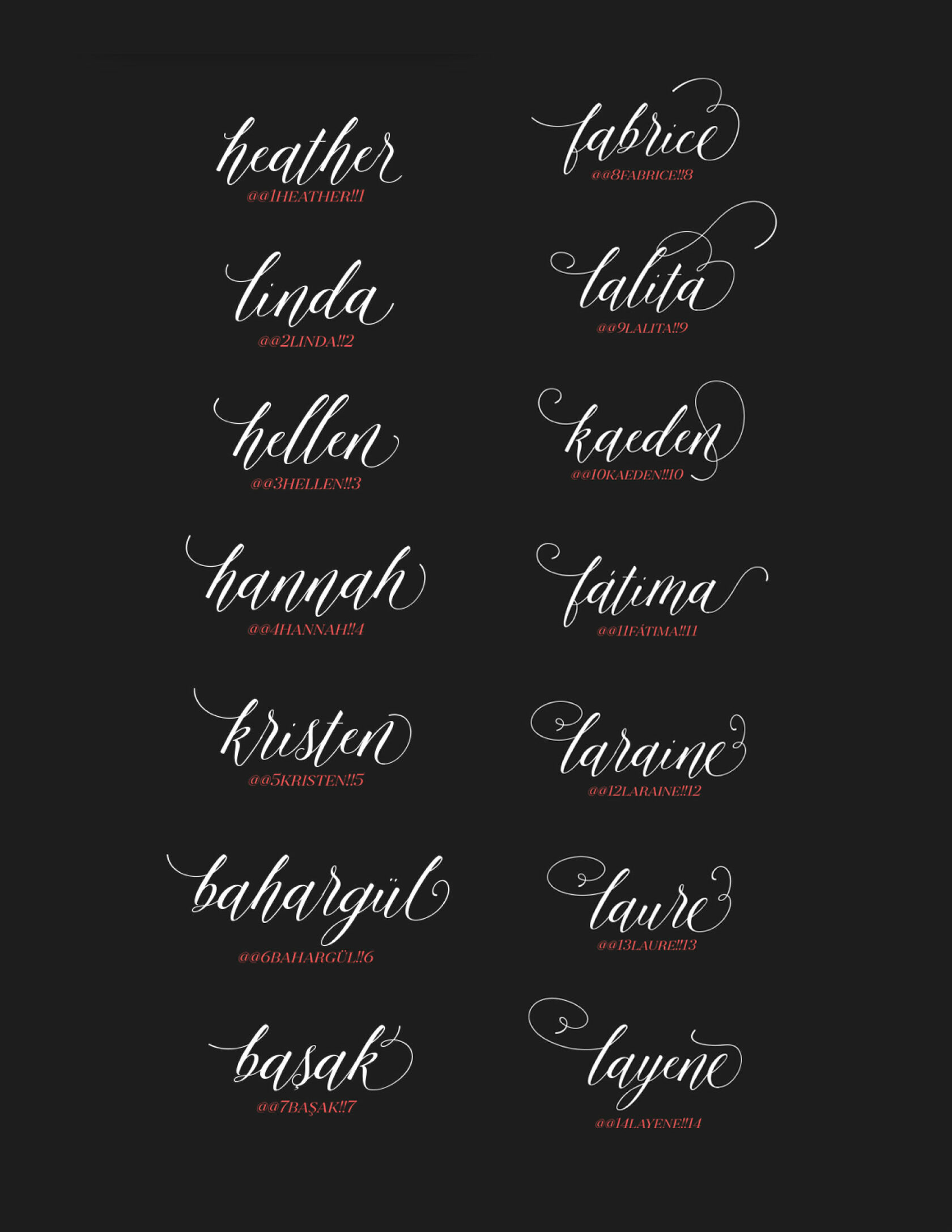 Amelia Font | Script Fonts - Blessed Print