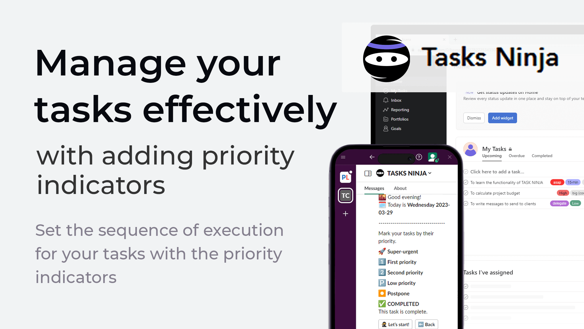 Simple sequence in Telegram using Trello tasks - Tasks Ninja