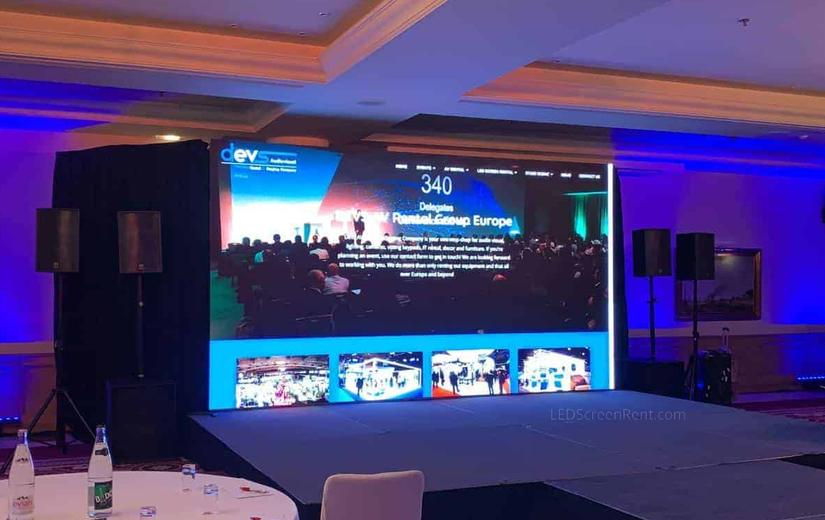 LED Screens and Video Walls Rental for Events and Exhibitions in UAE