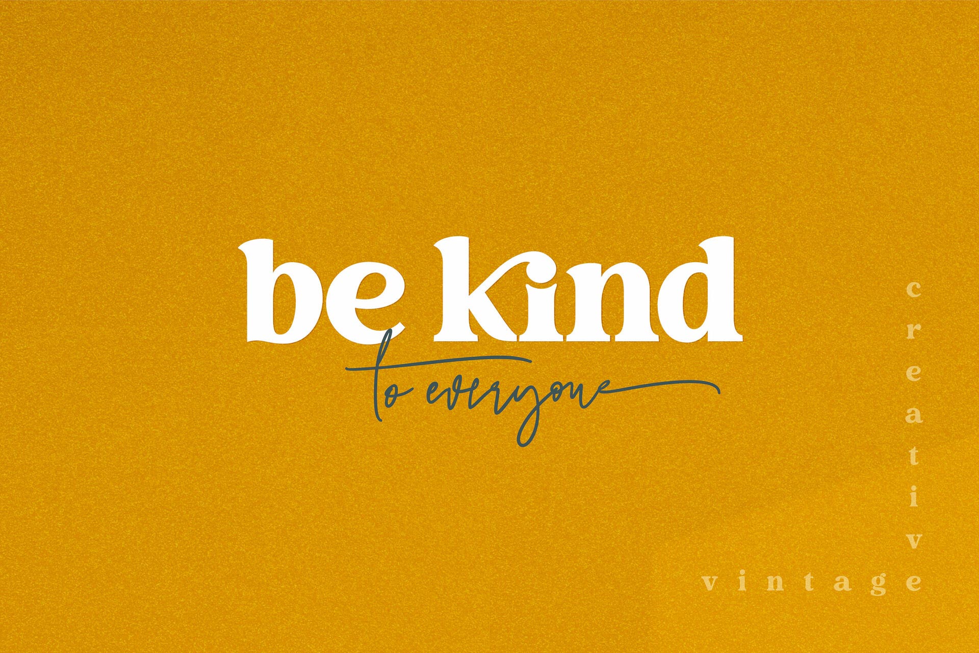 Creative Vintage Font | Serif Fonts - Blessed Print