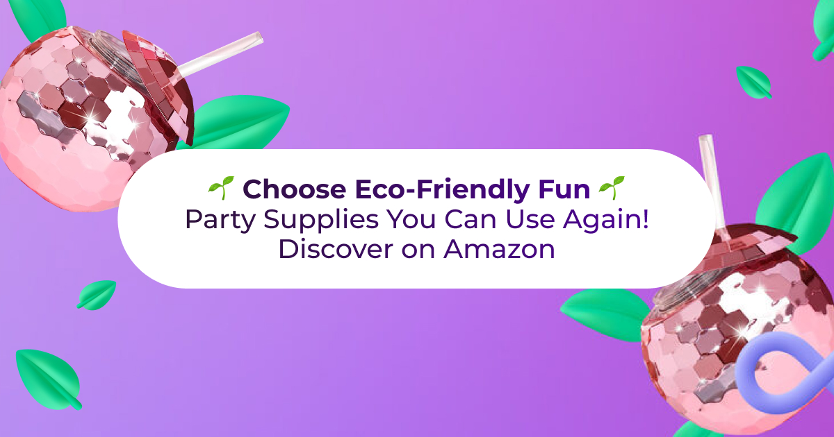 Choose Eco-Friendly Fun: Party Supplies You Can Use Again! Discover on ...