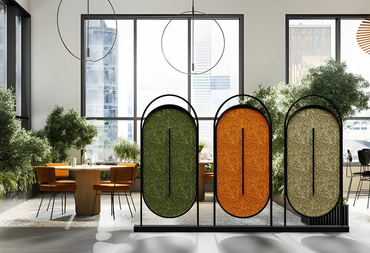 Benetti - natural lichen walls