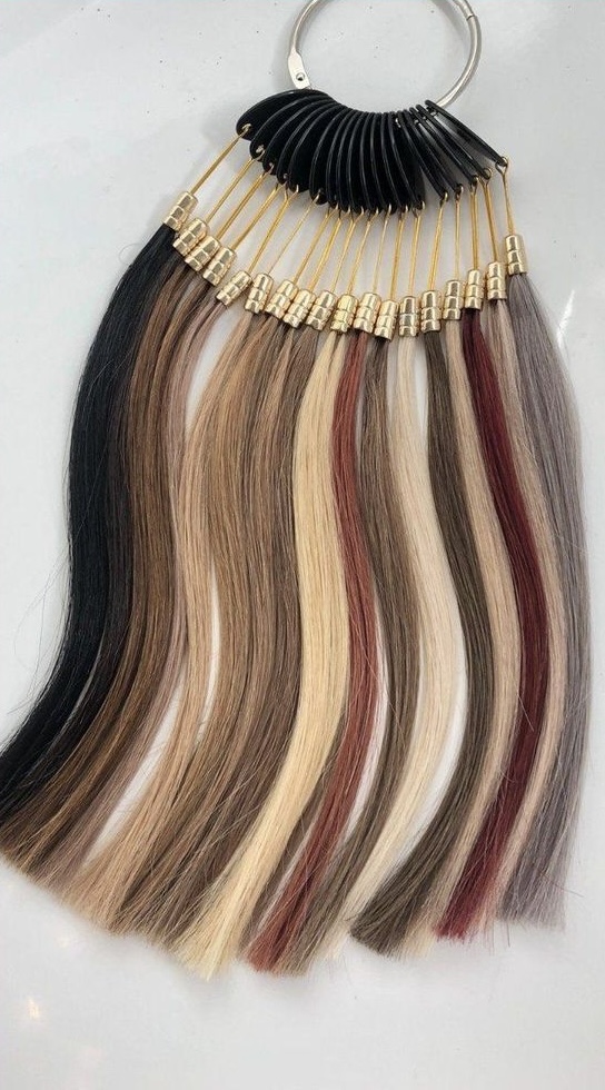 How to Choose the Perfect Hair Extension Color | Ivana Farisei