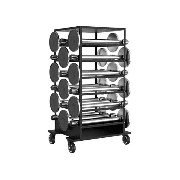 Stanchion Trolleys & Storage Carts | LineWay