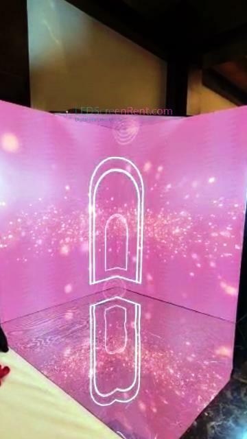 LED Video Corners Rental for Events and Exhibitions in UAE