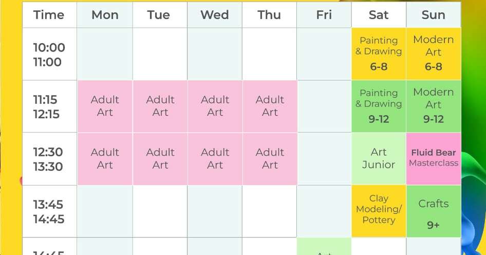 Timetable