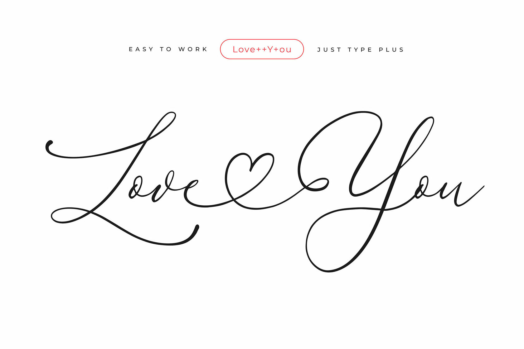 Little Love Font | Script Fonts - Blessed Print
