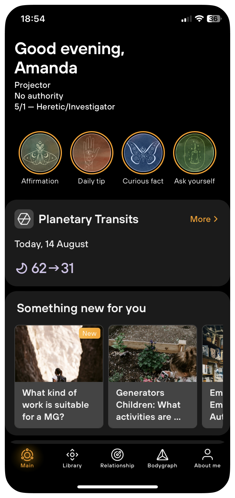 Humanify - Improve Your Life with Human Design
