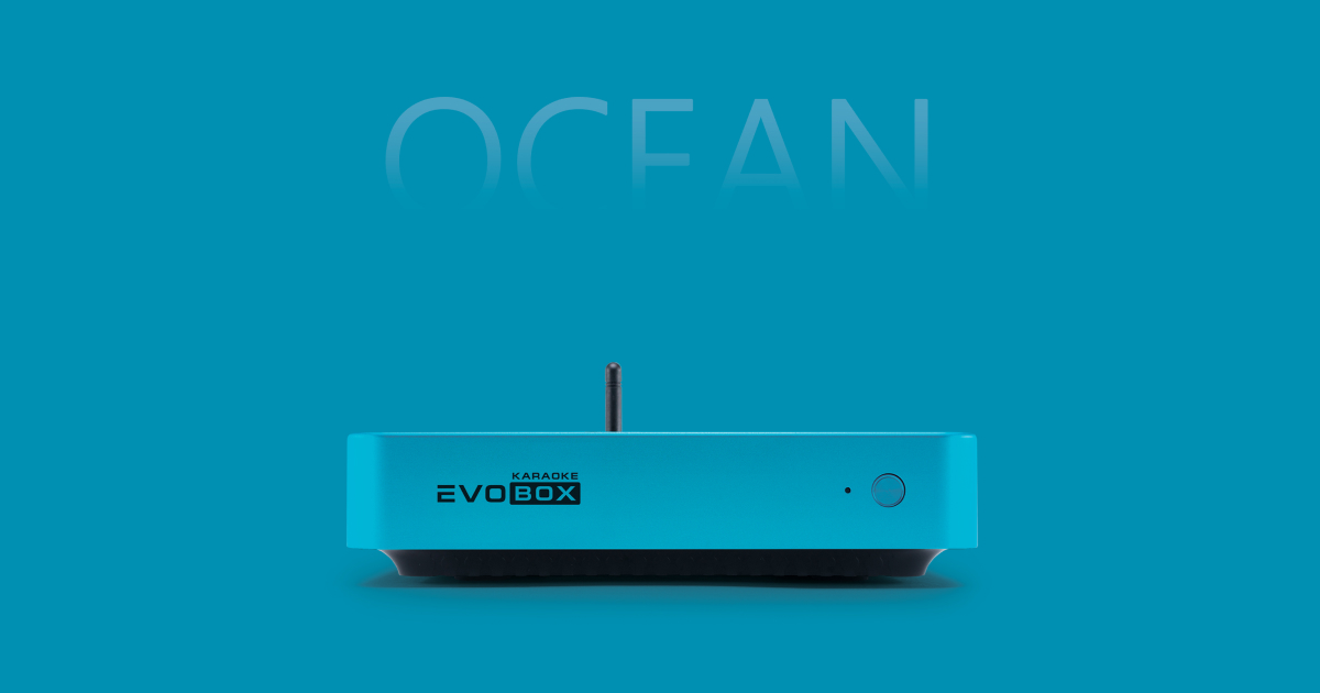 Karaoke system for home EVOBOX Plus Ocean by Studio Evolution