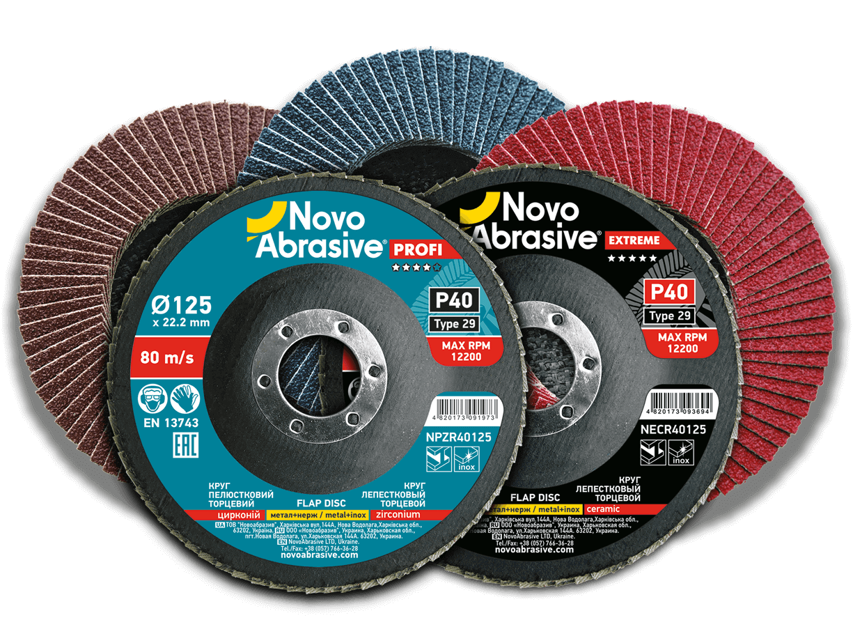 NovoAbrasive Flap Discs | High-Performance Grinding & Finishing Tools