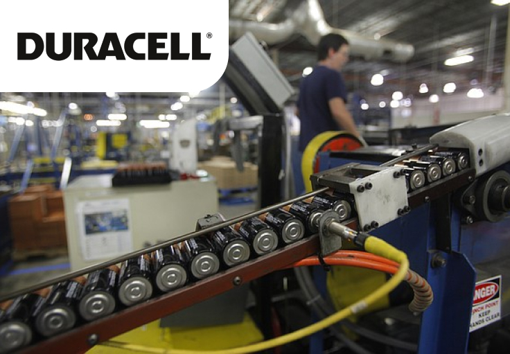 Пакувальник батарейок Duracell