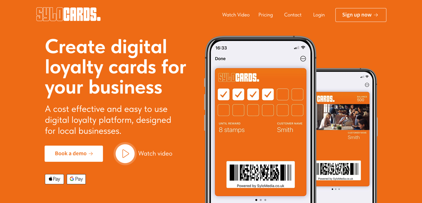 Digital Loyalty Platform for Apple Wallet and Google Pay