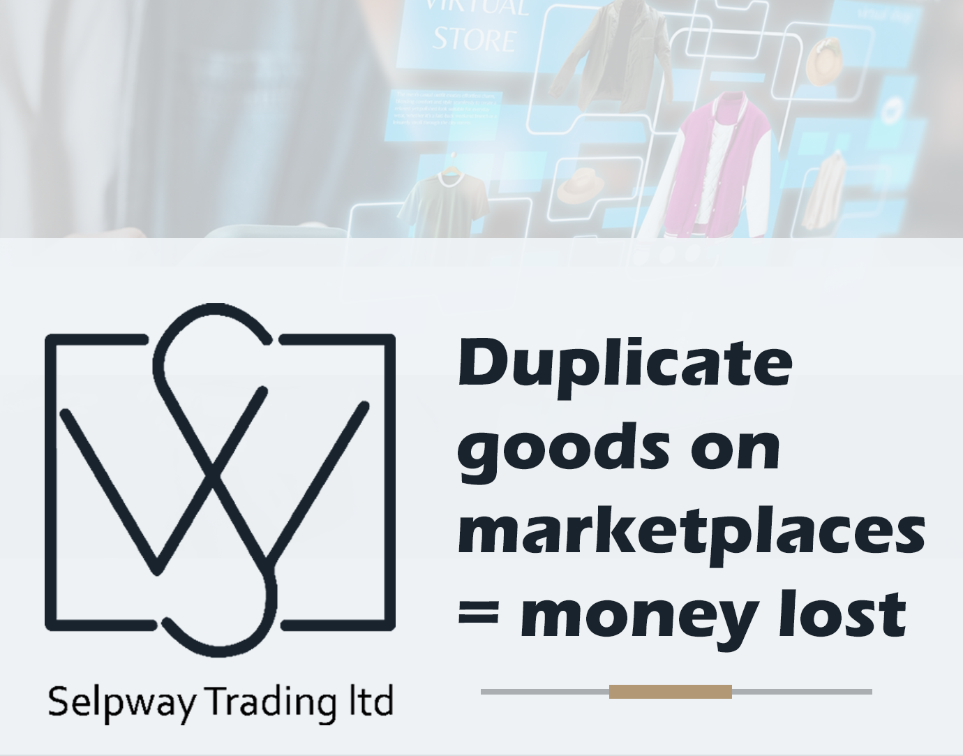 The problem of duplicates on marketplaces SELPWAY
