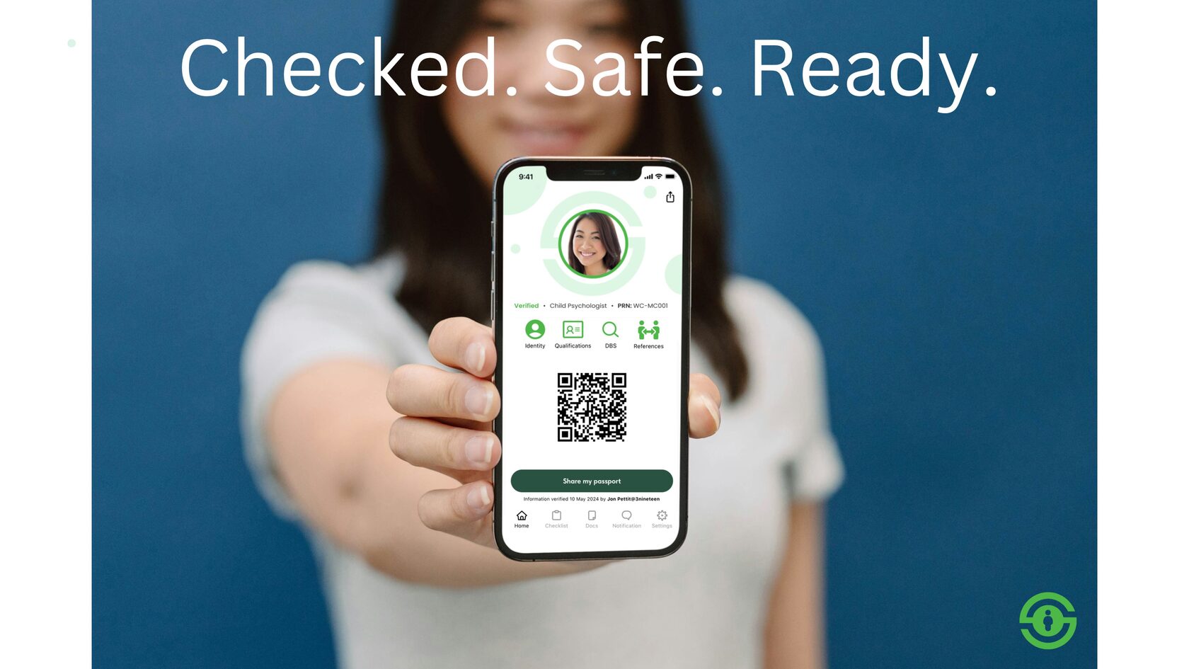 Safeguard-Me, Checked. Safe. Ready