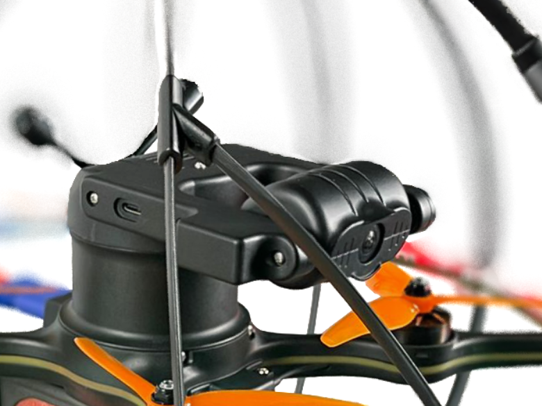 Industrial Inspection Drone with a Protective Cage SKYCOPTER COBRA