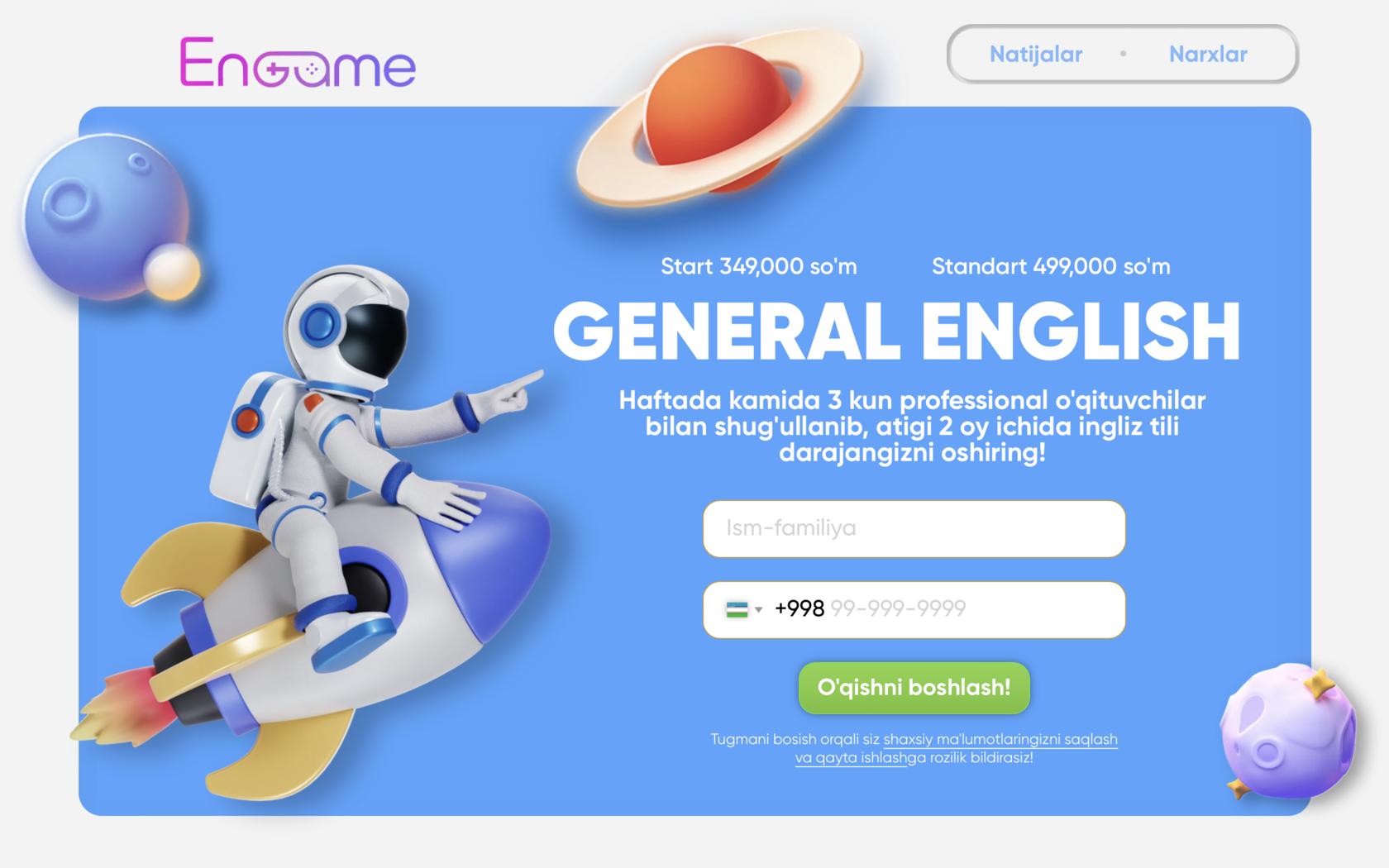 EnGame online school