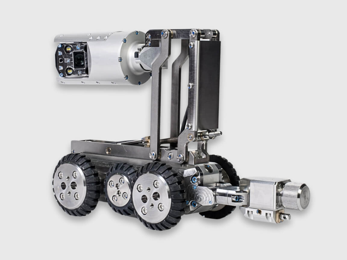 Pipeline Robot SIGMA 100 HD - Robotic Way to Pipe Inspections